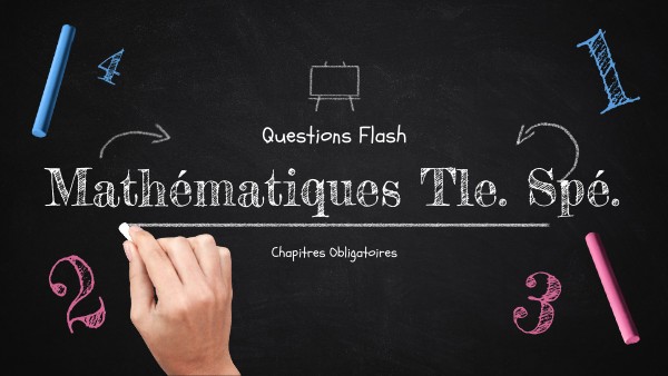 Questions Flash Tle. Spé | Genially