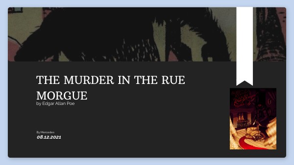 The murder in the rue morgue
