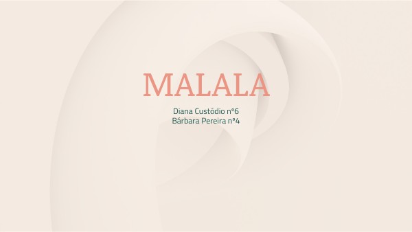 Malala Yousafzai | Genially