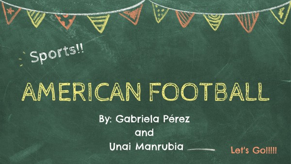 AMERICAN FOOTBALL | Genially