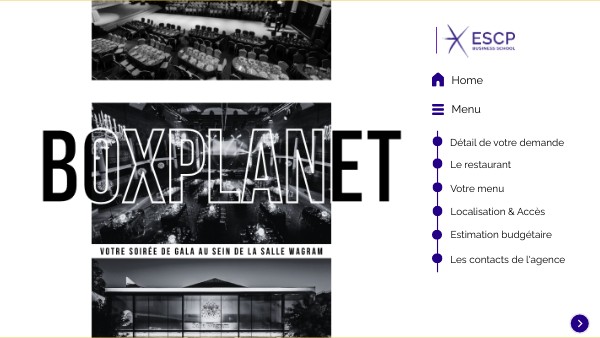 Option 2 - Diner 05/05/2024 - ESCP | Genially