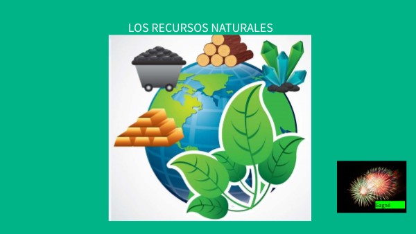 puzzle los recursos naturales
