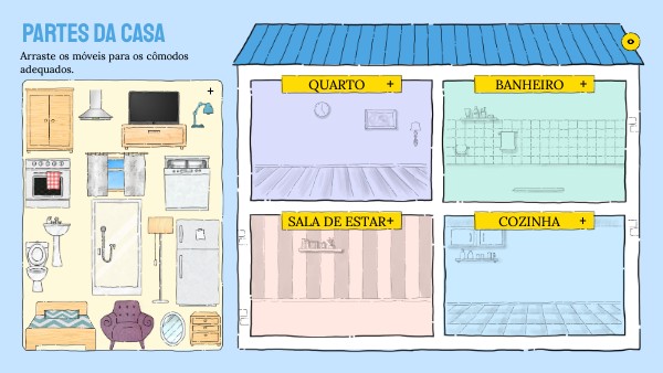 Partes da casa | Genially