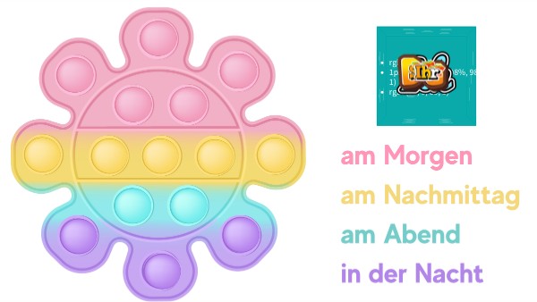 German- Pop it | Genially