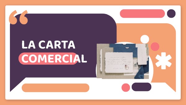 La carta comercial | Genially