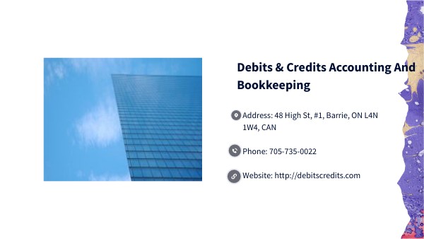 Debits & Credits Accounting And Bookkeeping