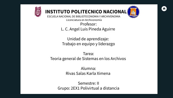 Teoria General | Genially