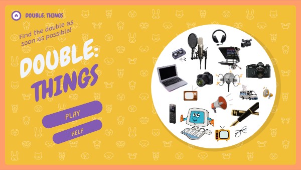DOUBLE THINGS GAME | Genially