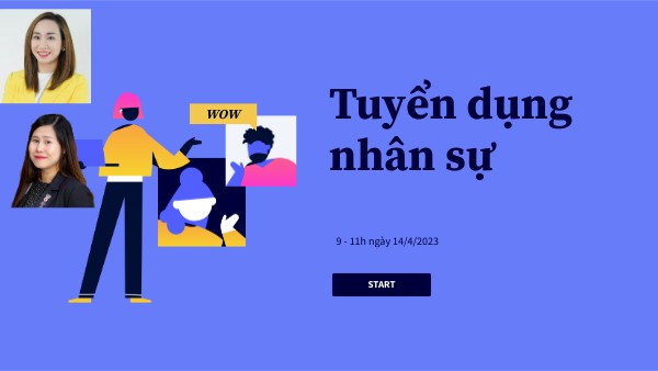 Workshop Tuyển dụng nhân sự | Genially