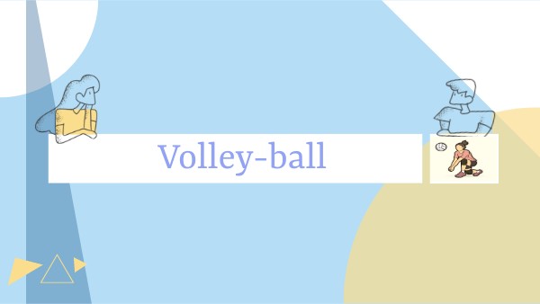 Volley-ball Alba y Olalla