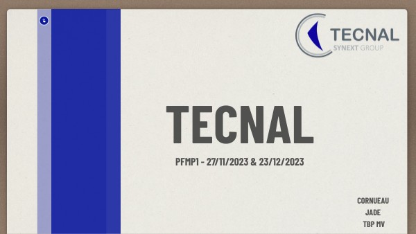 Oral de stage TBPMV PFMP1 | Genially