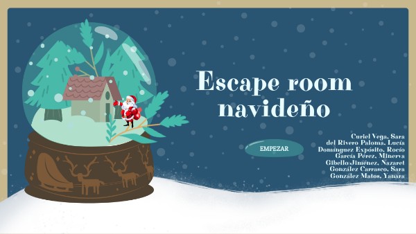 ESCAPE ROOM NAVIDEÑO | Genially