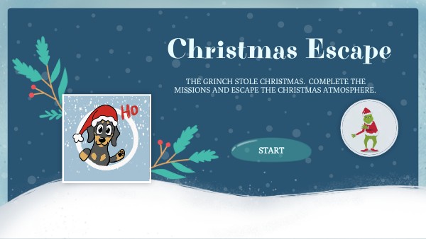 CHRISTMAS ESCAPE ROOM | Genially