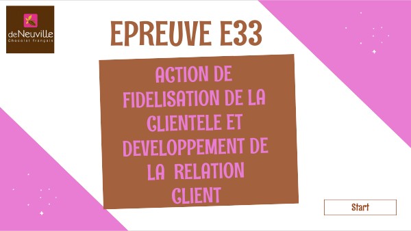 EPREUVE E33 | Genially