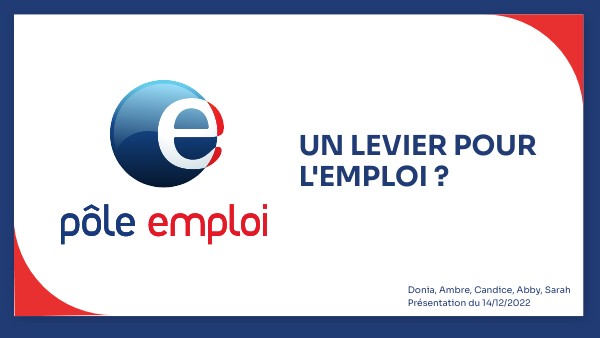 Présentation Pole emploi | Genially