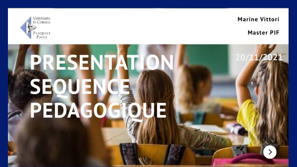 Presentation Sequence | Genially