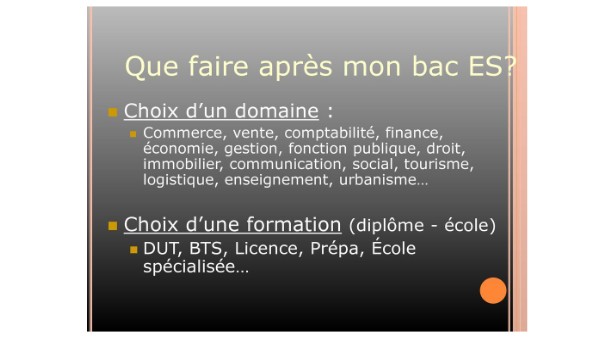 Projets d'etudes