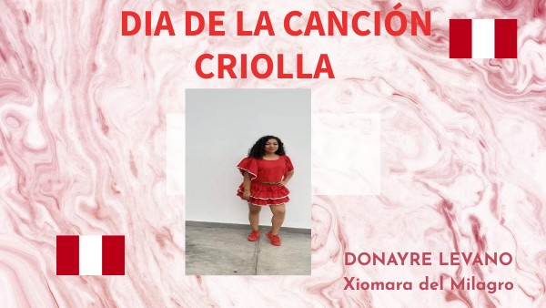 DIA DE LA CANCIÓN CRIOLLA