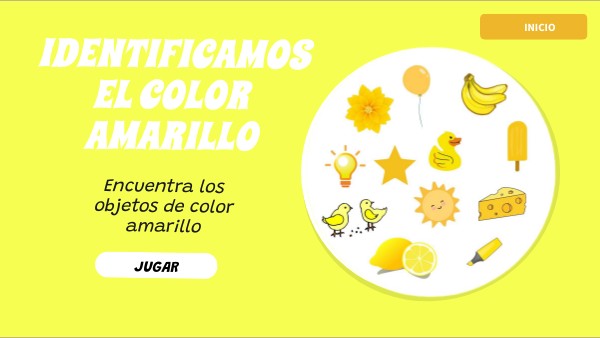 2.Identificamos el color AMARILLO