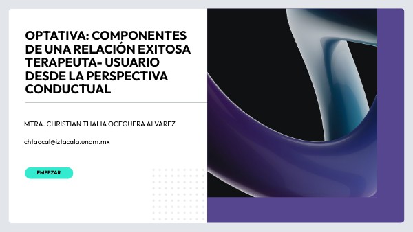 OPTATIVA COMPONENTES 24-2. Clase 1.