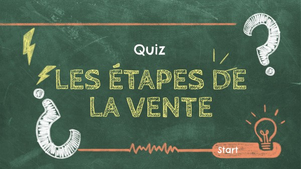 Les étapes de la vente | Genially