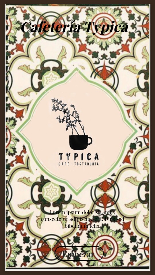 Menú Typica | Genially