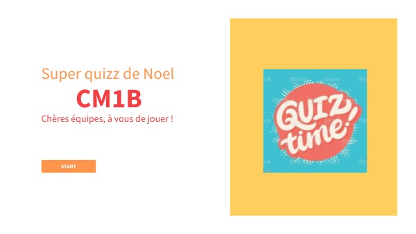 GENIAL QUiZZ CM1 | Genially