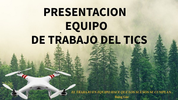 PRESENTACION EQUIPO DE TICS
