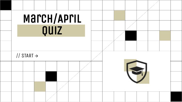 March/April Quiz | Genially