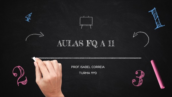 Aulas - FQ A 11 (prof. Isabel Correia) | Genially