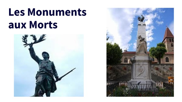 MONUMENTS AUX MORTS | Genially