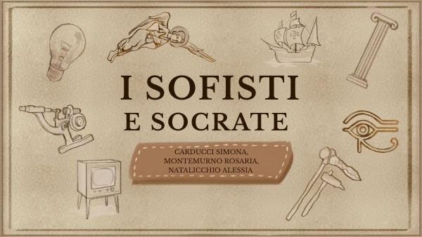 I sofisti e Socrate