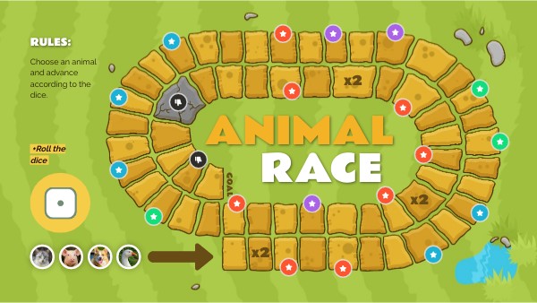 ANIMAL RACE | Genially