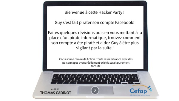 Hacker party | Genially