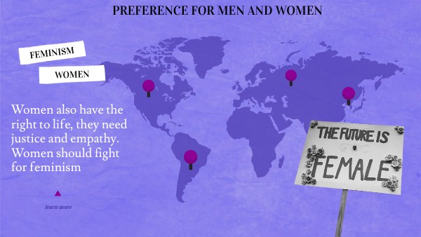 PREFERENCE MEN AND WOMEN