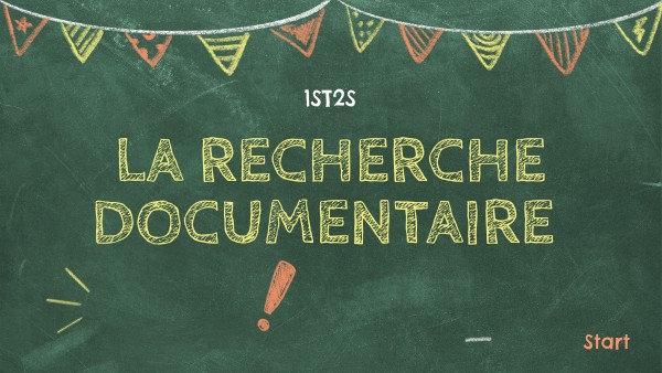 recherche documentaire st2S | Genially