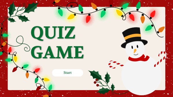 CHRISTMAS QUIZ | Genially