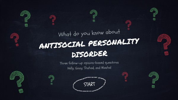 ASPD: Part 2 Questions