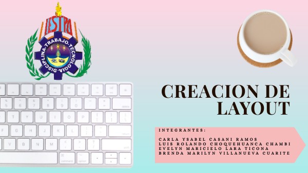 CREACION DE LAYOUTS