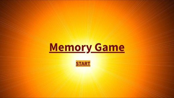 MEMORY GAME