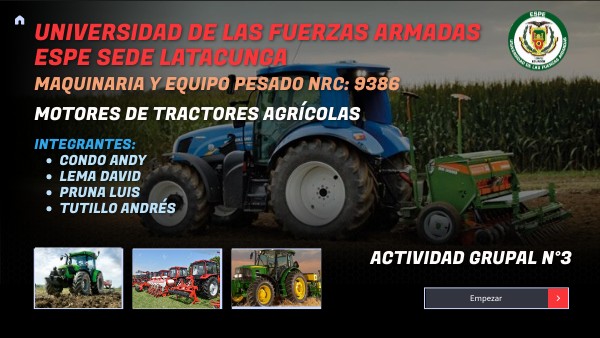 MICRO CURSO MOTORES DE TRACTORES AGRÍCOLAS - DIFERENTES MARCAS
