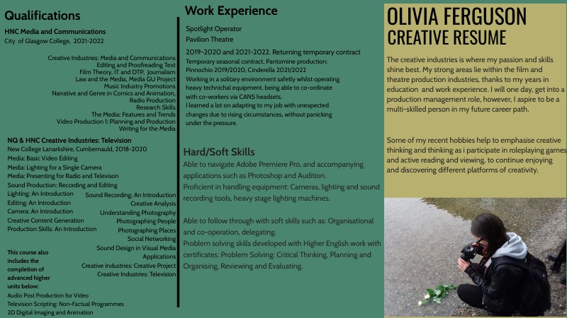 Creative CV | Genially