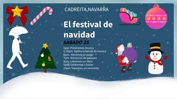 El festival de navidad
