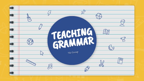 TEACHING GRAMMAR PRESENTATION | Genially