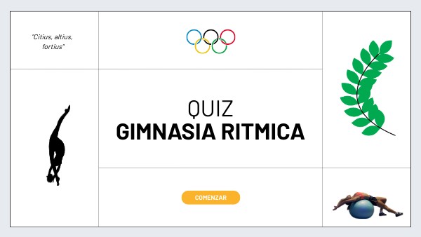 QUIZ JUEGOS OLÍMPICOS