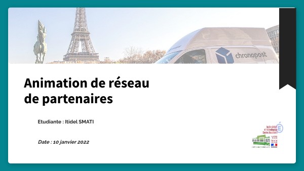 FICHE E6 PARTENAIRE LE 10/01/2022 | Genially