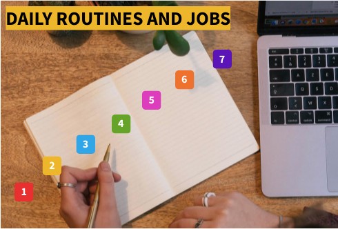 UNIT PRESENTATION DAILY ROUTINES