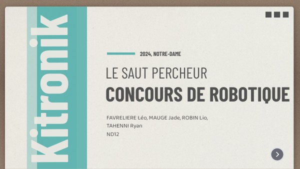 technologie concours | Genially