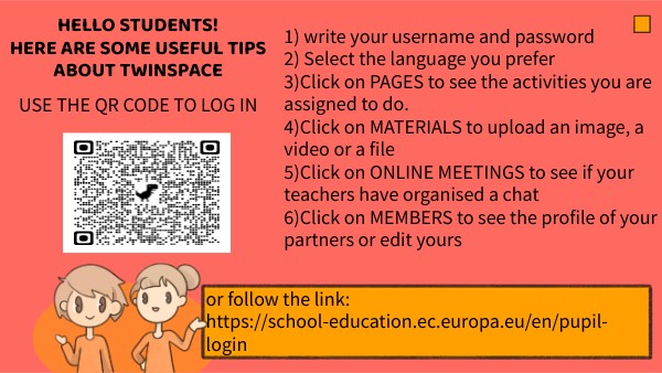 TWINSPACE TIPS | Genially