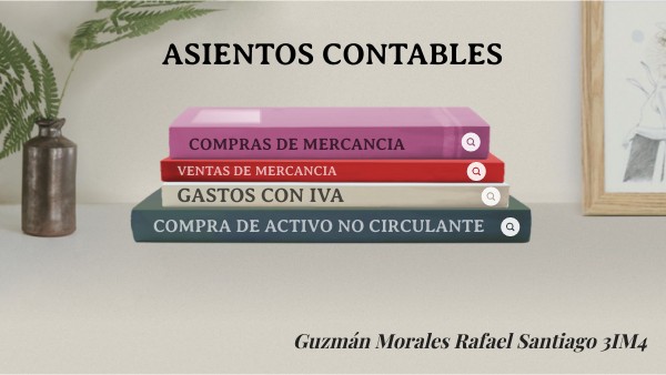 Asientos contables